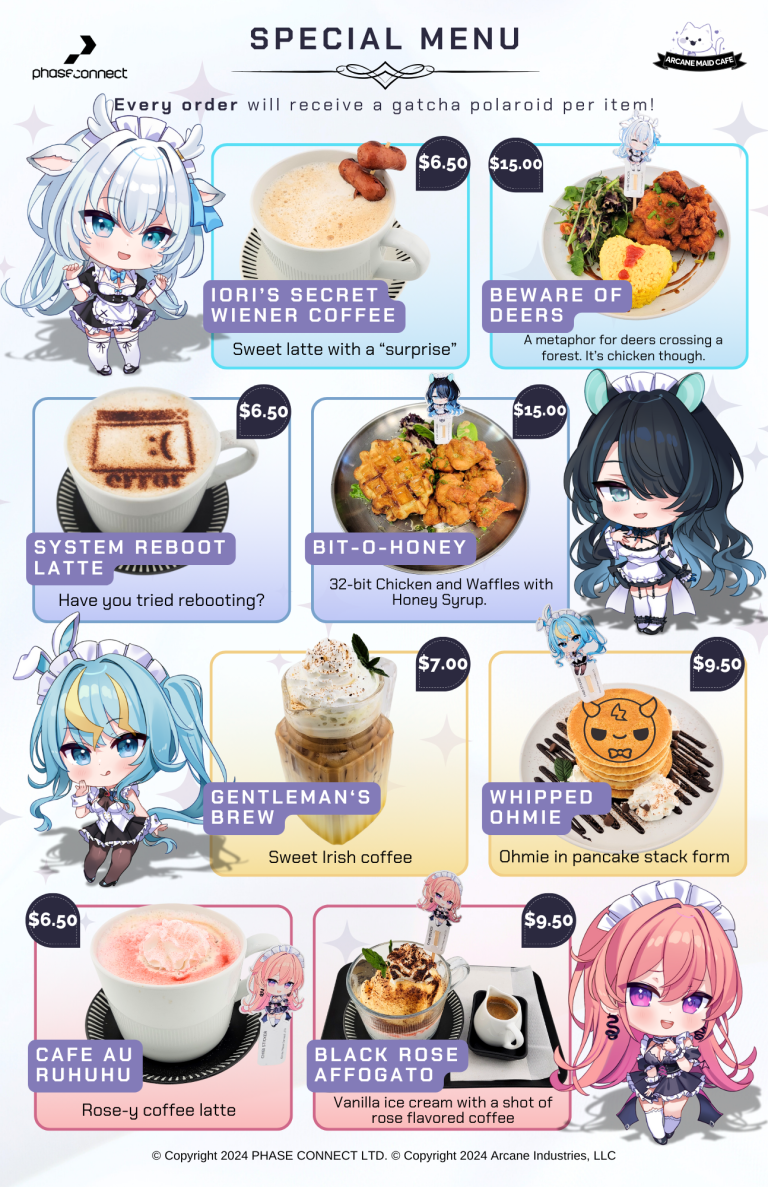 Phase Connect Cafe – Arcane Maid Cafe